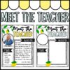 Lemon Meet the Teacher | Confetti & Creativity