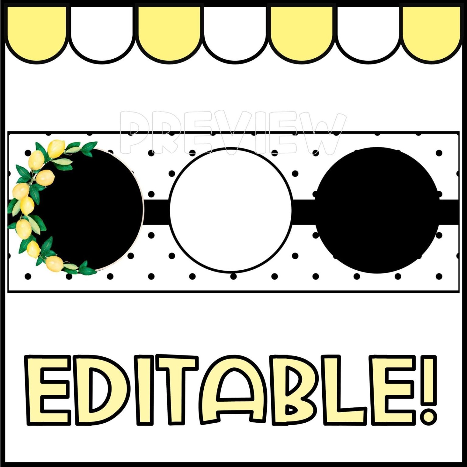 Lemon Number Line 0-200 | Confetti & Creativity