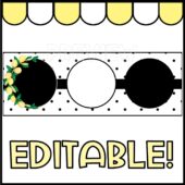 Lemon Number Line 0-200 | Confetti & Creativity