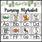 Modern Farmhouse Primary Alphabet | Confetti & Creativity
