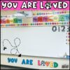 "You Are Loved" Letters | Confetti & Creativity