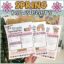 Spring Newsletter Templates and Calendar | Editable | Confetti & Creativity
